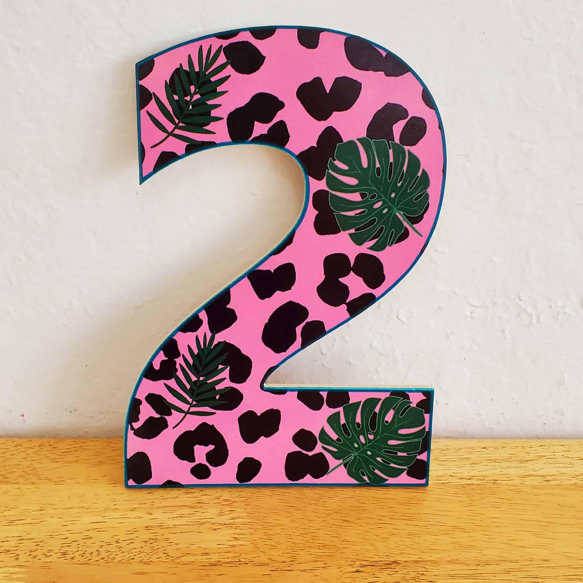 Custom Birthday Numbers/Letters - Dad's Wooden Garage