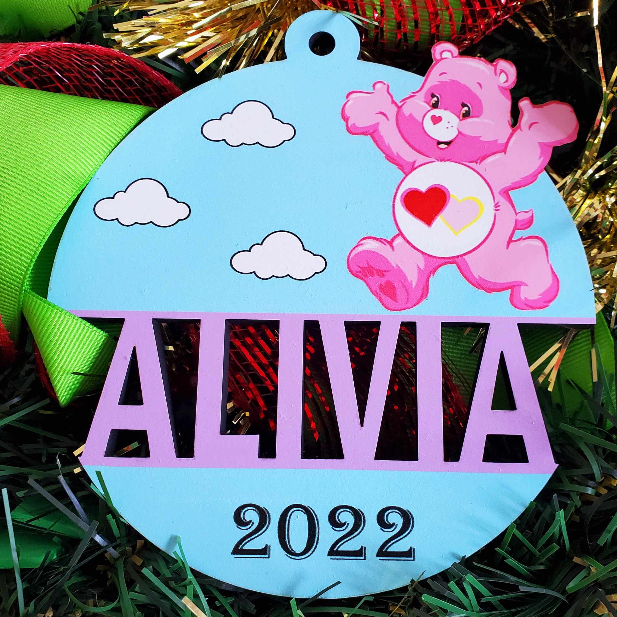 Care Bears Ornament - Dad's Wooden Garage